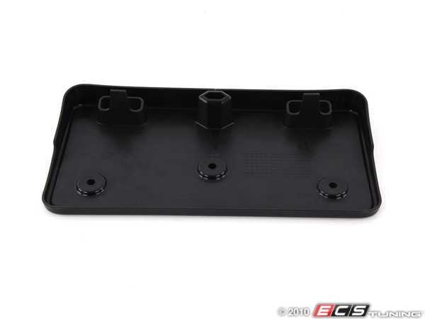 Genuine Volkswagen Audi - 5K0807285E9B9 - License Plate Holder - Front ...