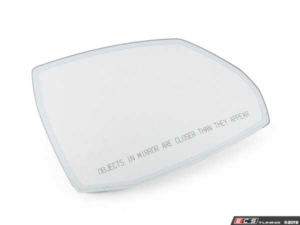 Genuine Volkswagen Audi - 4M0857536G - Mirror Glass - Right (4M0 857 536 G)