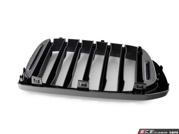 Genuine BMW - 51138469959 - High Gloss Black Front Kidney Grille - Left ...