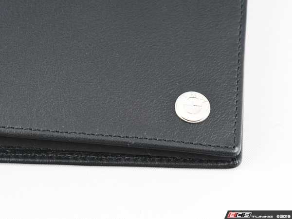 Genuine BMW - 80212454667 - BMW Wallet With Coin Compartment - Black ...