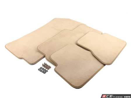 Genuine BMW - 51477007315 - E46 Floor Mat Set - Beige (51-47-7-007-315)