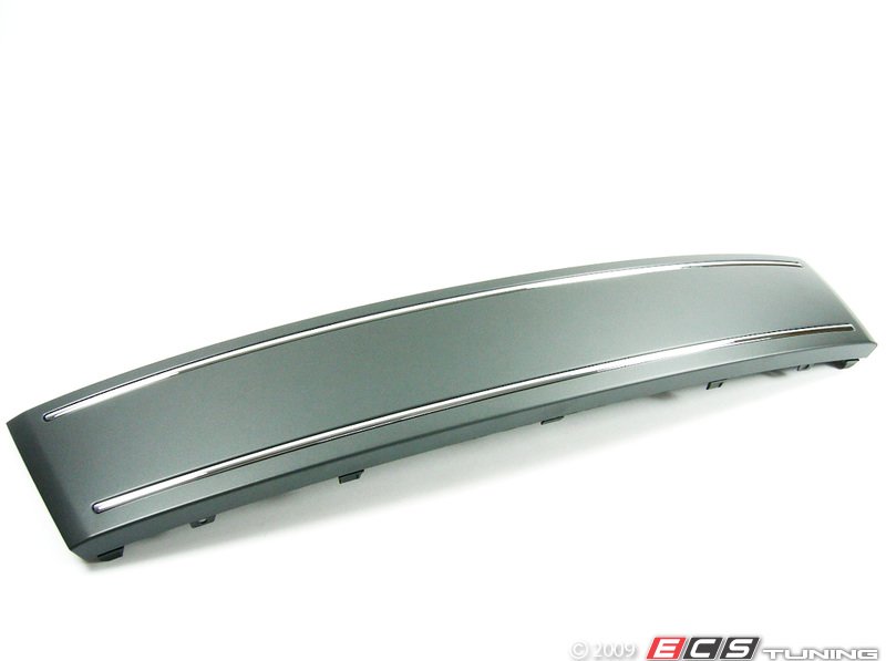 Genuine Volkswagen Audi - 4L08072871QP - Front Plate Filler - Grey