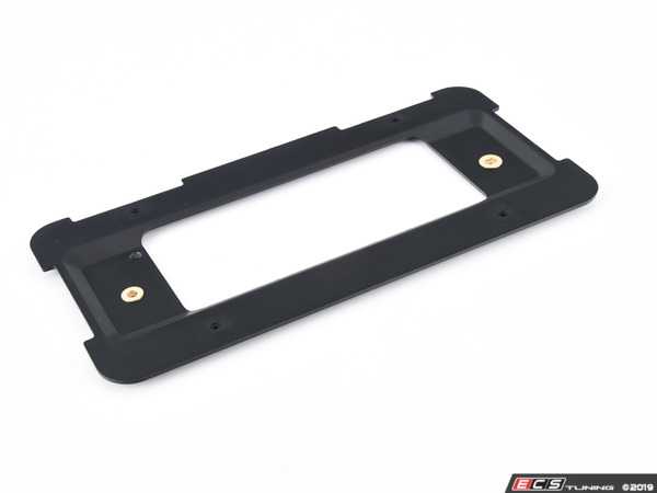 Genuine BMW - 51139448724 - License Plate Bracket - Rear (51-13-9-448-724)