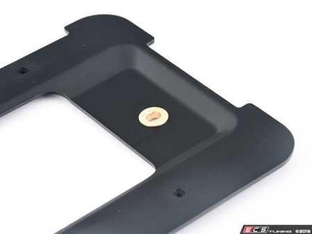 Genuine BMW - 51139448724 - License Plate Bracket - Rear (51-13-9-448-724)