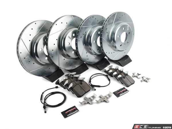 Power Stop - K7436-26 - Z26 Street Warrior Brake Kit - Front and Rear