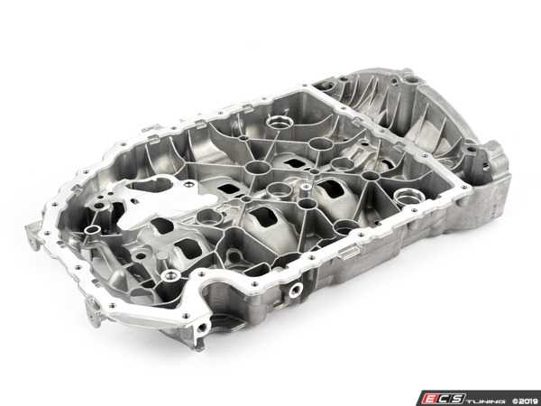 Genuine Volkswagen Audi - 06K103603BF - Oil Pan - Upper (06K 103 603 BF)