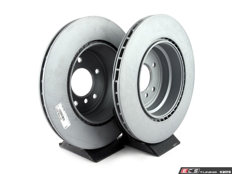 Assembled By ECS - 34216786743KT - Rear BMW Performance Big Brake Kit