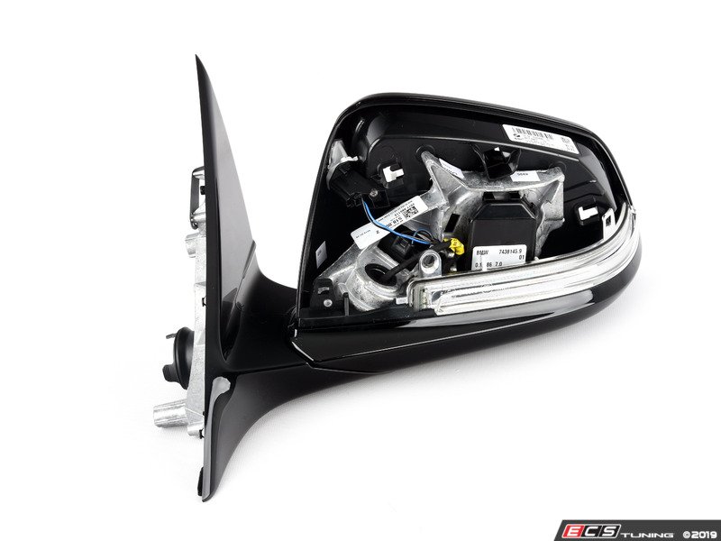Genuine BMW - 51167345685 - Heated Outside Mirror - Left (51-16-7-345-685)
