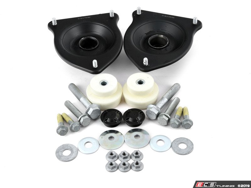 Assembled By ECS - 31306778833KT4 - Cup Kit/Coilover Installation Kit ...