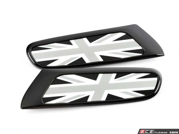 Genuine MINI - 51132410449 - Trim Cover Set With Pad - Black Jack (51 ...