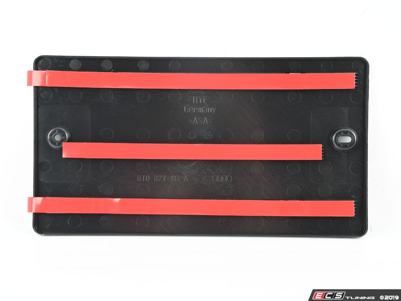Genuine Volkswagen Audi - 8T0827113A01C - Rear License Plate Bracket ...