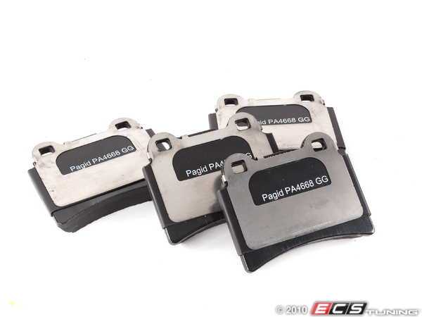 Pagid - 7L6698451B - Rear Brake Pad Set