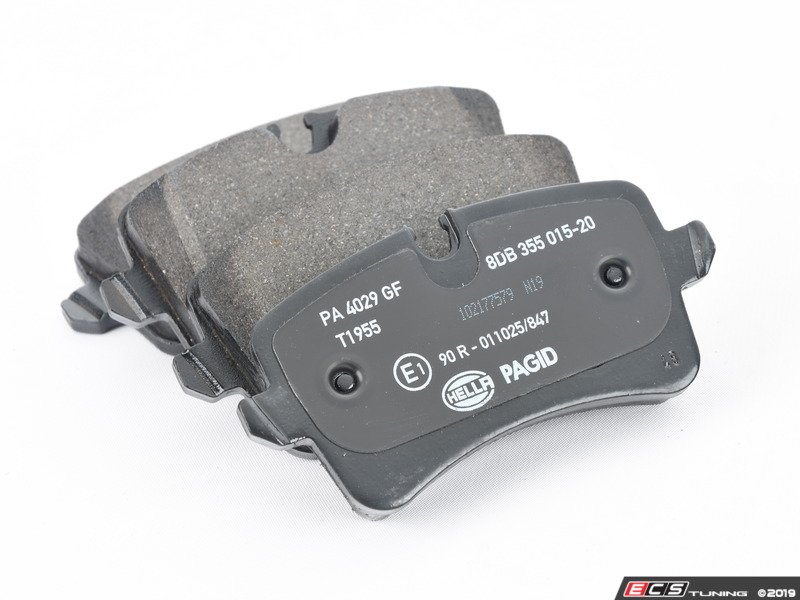 Pagid - 4H0698451A - Rear Brake Pad Set