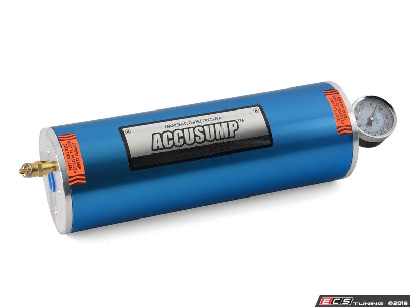 Canton Racing - 24-026 - Accusump Oil Accumulator 2 Qt No Valve