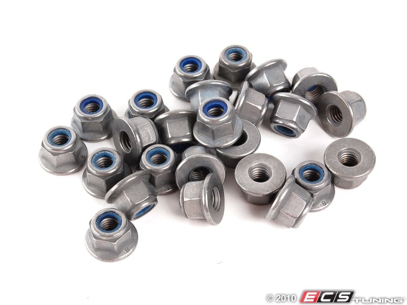 Genuine Volkswagen Audi - N10205802 - Hex Shouldered Nut (M6) - Priced ...