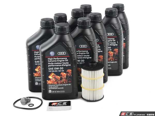 Genuine Volkswagen Audi - g0521951lkt - Oil Service Kit (g05 219 51l kt)