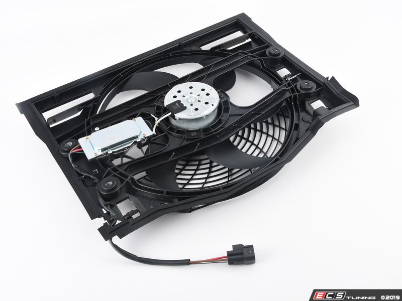 URO - 64546988913 - E46 Auxiliary Pusher Fan Assembly - With Frame