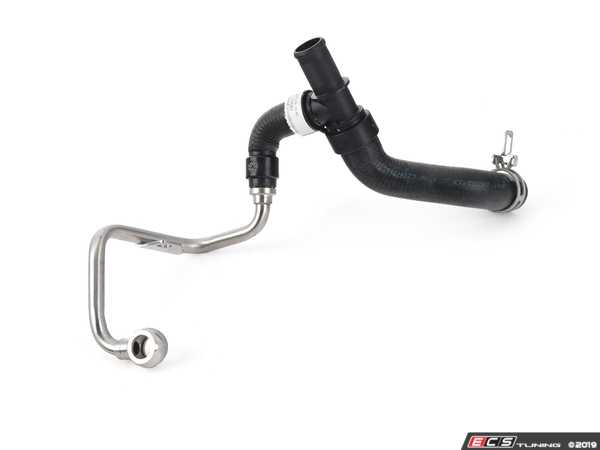 Genuine MINI - 11539845352 - Coolant Pipe - Return Line (11-53-9-845-352)