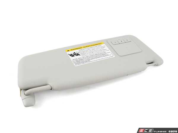 Genuine Volkswagen Audi - 561857551AM2F4 - SUN VIZOR (561 857 551 AM 2F4)