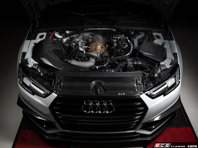 ECS - 023952ecs01KT - Audi B9 S4/S5 3.0T Performance Baffled Oil Catch ...