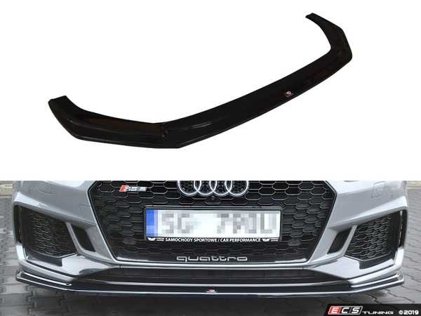 Maxton Design - AU-RS5-2-FD2C - Front Splitter V.2 - Carbon Look
