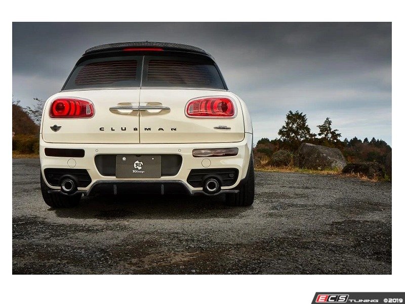 3D Design - 3110-25411 - 3D Design F54 MINI Cooper Clubman Carbon JCW ...