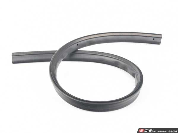 Genuine BMW - 51767210736 - SEAL, HOOD, REAR (51-76-7-210-736)