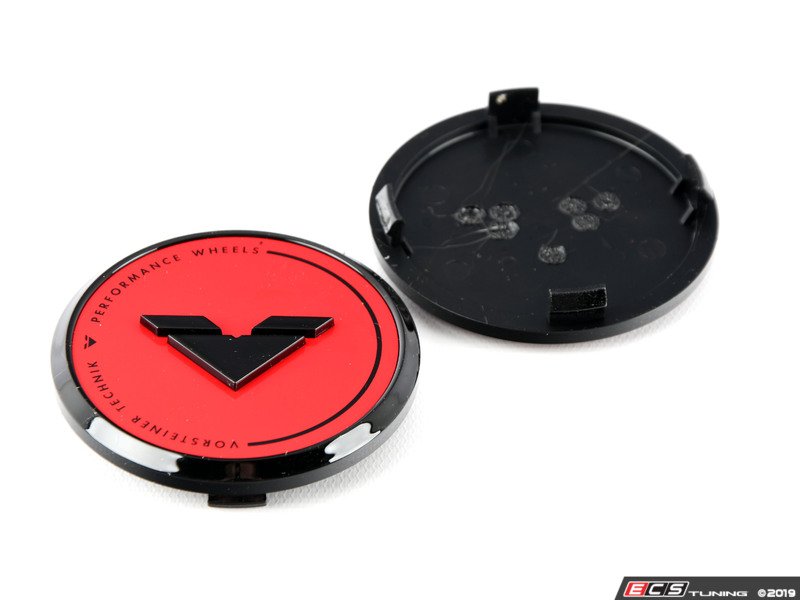 Vorsteiner - CC07RED - Red Signature Series Center Cap - Priced Each