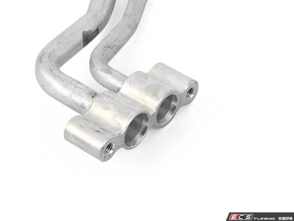 Genuine MINI - 64532758222 - Double Aluminum Pipe (64-53-2-758-222)