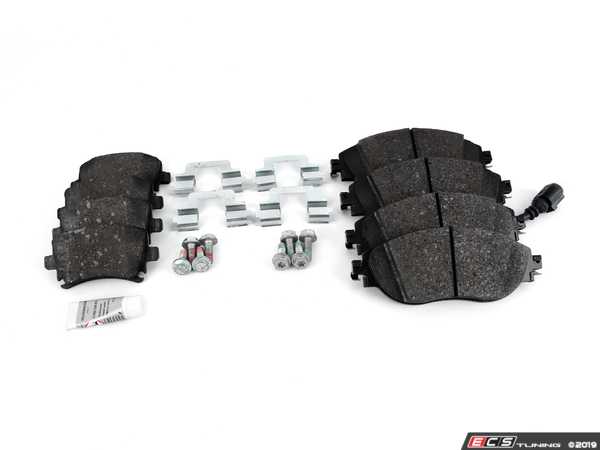 Genuine Volkswagen Audi - 8v0698151c2KT - Front & Rear Brake Pad Set ...