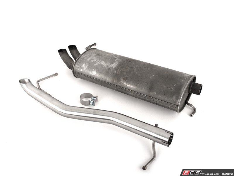ECS - 027367ECS02 - MK7 Jetta 1.4T Rear Muffler Delete Kit