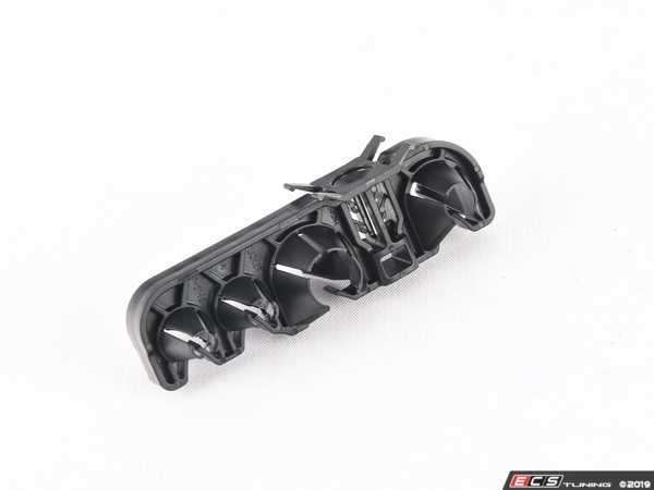 Genuine BMW - 16127258742 - WIRING CLIP, QUADRUP (16-12-7-258-742)