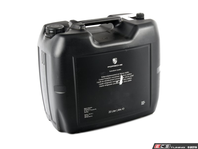 Genuine Porsche - 00004330516 - Coolant Anti-Freeze - 20 Liter ...