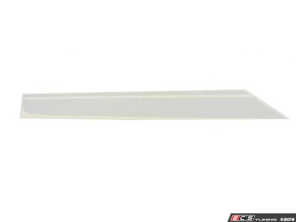 Genuine MINI - 51149807177 - Hood Stripe Left - White (51-14-9-807-177)