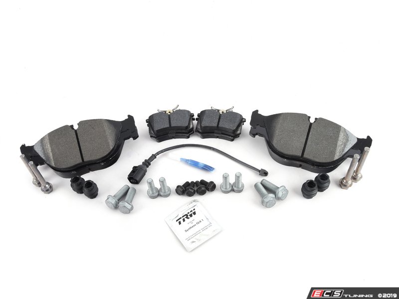 Assembled By ECS - 8N0615301B-SKT2 - Performance Front & Rear Brake ...