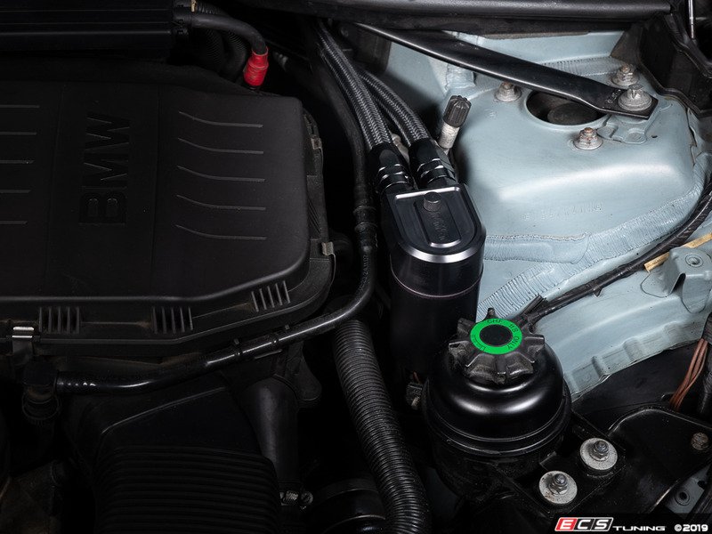 Turner Motorsport - 023185TMS010 - N54 Driver Side Catch Can