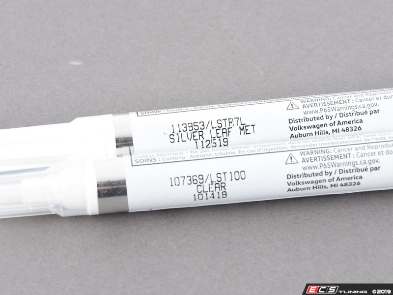 Genuine Volkswagen Audi - EXDLSTR7L - Silver Leaf Metallic Paint Pen ...