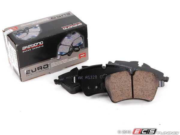 Akebono - 34116778320 - Front Euro Ceramic Brake Pad Set eur1204 EUR1204A