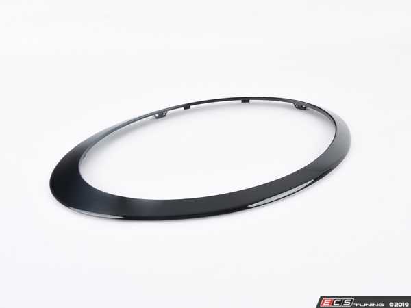 Bremmen Parts - 51138739497 - Headlight Trim Ring Black Line - Left
