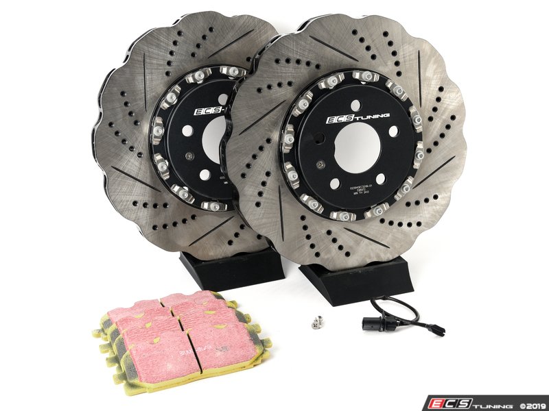 Assembled By ECS - 023940ECSKT1 - Front Performance Brake Service Kit ...