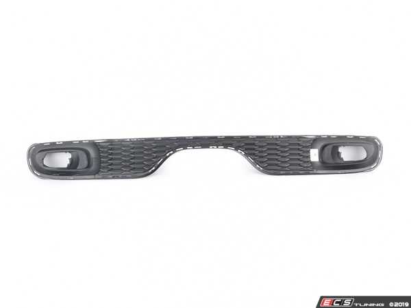 Genuine MINI - 51127315501 - Grille Rear Bumper (51-12-7-315-501)
