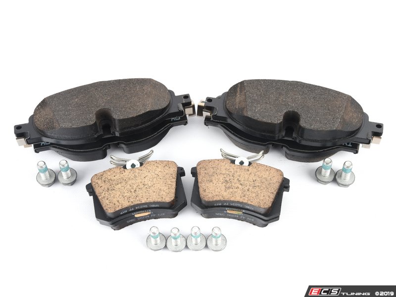 Genuine Volkswagen Audi - 5QD69815KT - Front & Rear Brake Pad Kit ...