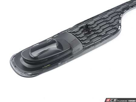 Genuine MINI - 51127365075 - Grille Rear Bumper (51-12-7-365-075)