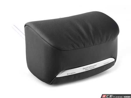 Genuine BMW - 52208255032 - E46 Headrest Leather - Black (52-20-8-255-032)