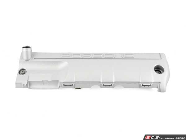 Genuine Porsche - 94810723501 - Right Air/Oil Separator - Silver