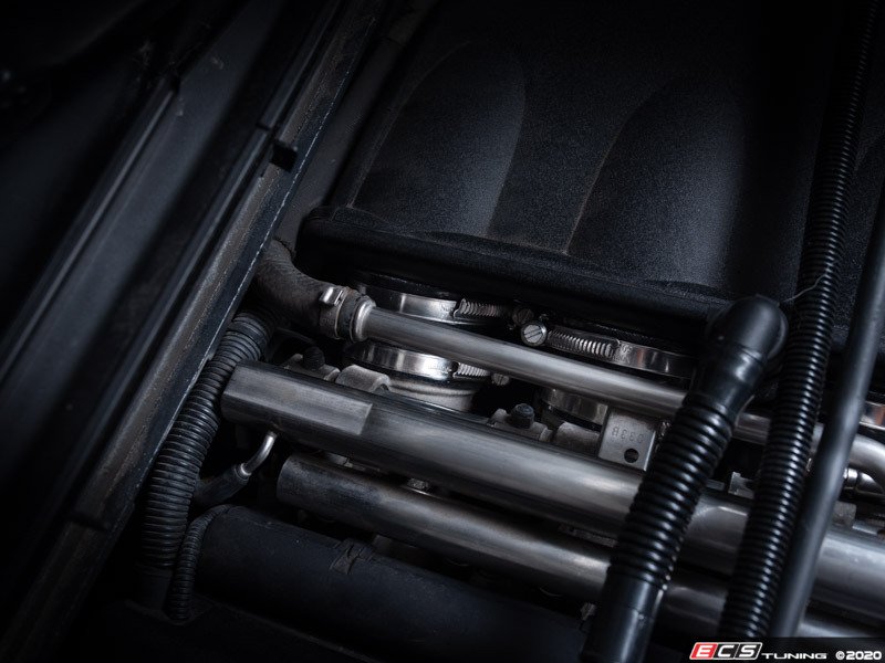 Turner Motorsport - 016229LA01 - S54 Silicone Throttle Body Boot Set ...