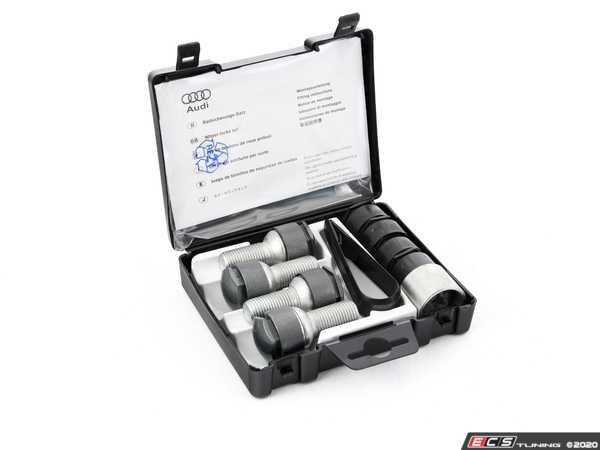Genuine Volkswagen Audi - 82A071455 - Ball Seat Wheel Lock Kit - Set Of ...