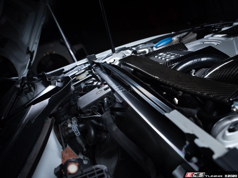 ECS - 028501ecs01KT - Audi B8 Billet Aluminum Front Strut Tower ...