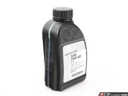 Genuine BMW - 83222447362 - G4 Hypoid Differential Fluid - 75w-80 ...