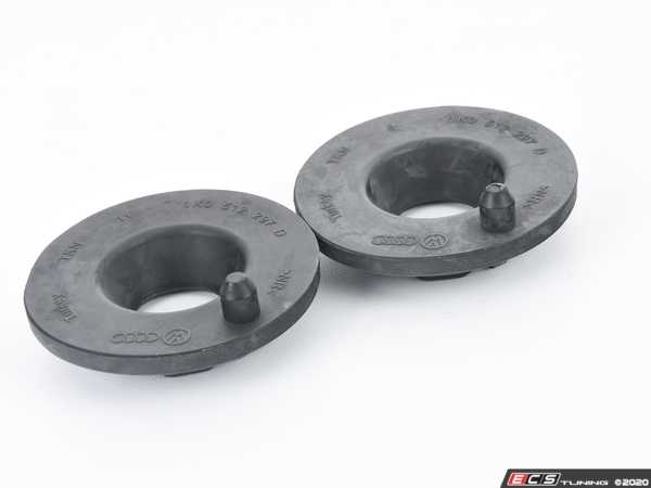 Assembled By ECS - 1k0512149bKT - Rear Coil Spring Isolator Kit